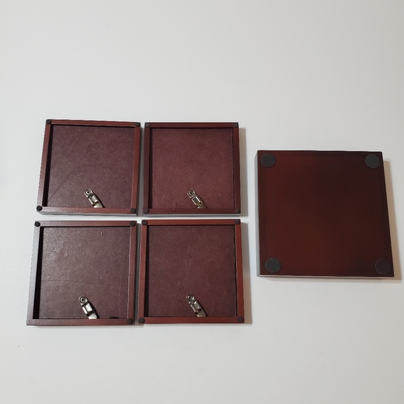 Hallmark | Accents | Vintage Hallmark Coaster Frames With Display Stand ...